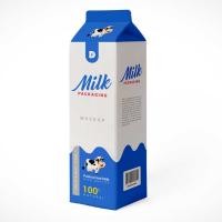 China Food Grade Aseptic Brick Laminated Milk Fruit Juice Box for sale