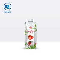 China UNIPACK China Manufacturer Packing Paper Aseptic Carton Package  paper for fruit juice aseptic box for sale