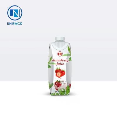 China UNIPACK China Manufacturer Packing Paper Aseptic Carton Package  paper for fruit juice aseptic box for sale