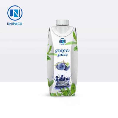 China High End Disposable Standard Paper Packaging For Mango Juice And Apple Juice box for sale