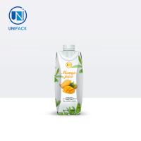 China New Design Disposable Standard Beverage Packaging Box Juice Box for sale