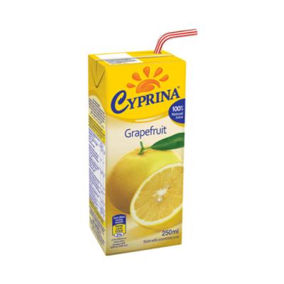 China Uniapck aseptic packaging brick box 125ml for milk or juice fruit juice aseptic box for sale