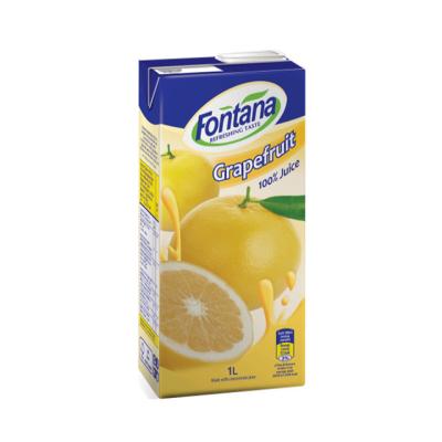 China Unipack 2022 Hot Deals Aseptic Paper Packaging Brick Carton Box Customized Logo  Printing  fruit juice box for sale
