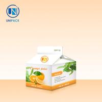 China Unipack High-end Packaging Box Milk And Juice Carton Gable Top Carton for sale