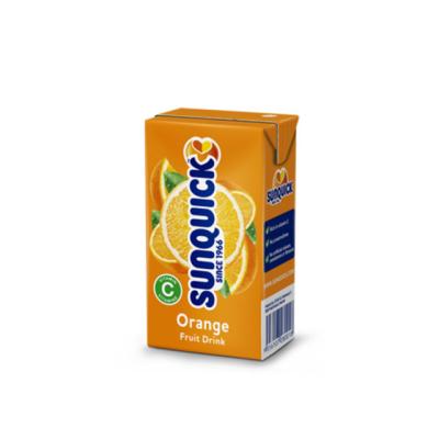 China aseptic packaging brick box 125ml for milk or juice fruit juice aseptic box for sale