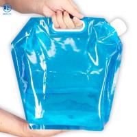 China Custom Size Portable Collapsible Hiking Foldable Water Bag for sale