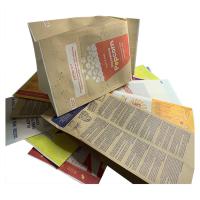 China Food Natural Packing Paper  Kraft Paper Pouch  With Your Own Logo for sale