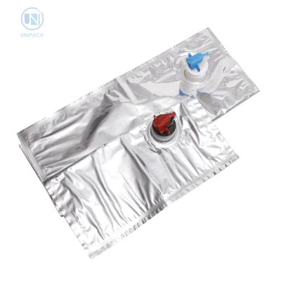 China BRC Certificate Plastic BIB Bag Aseptic 220 Liter For Liquid Packaging for sale