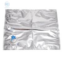 China 10-220L Red Wine BIB Bag Customized Aseptic Fruit Juice Plastic Bag for sale