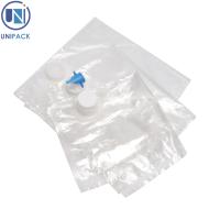 China UNIPACK Transparent Liquid Egg BIB Aseptic Bag In Box Packaging for sale
