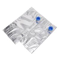China UNIPACK Food Grade Portable Shape Plastic Spout Packaging Wine Nylon Bag In Box for sale