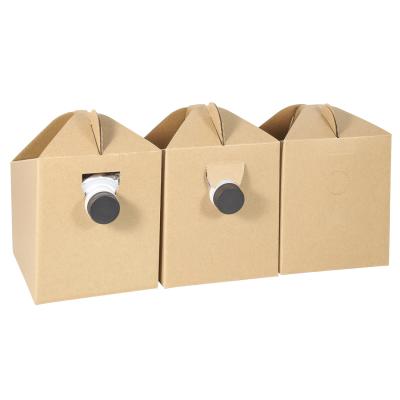 China UNIPACK 2L/3L/5L Disposable Aluminum Foil Beverage BIB Bag In Box Dispenser for sale