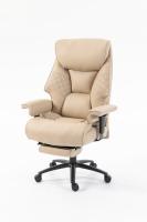 China Heavy Duty Office Chair Adjustable Arms Soft Pad Class4 80mm Gas Lift for sale