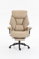 China Heavy Duty Office Chair Adjustable Arms Soft Pad Class4 80mm Gas Lift for sale