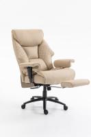 China Heavy Duty Office Chair Adjustable Arms Soft Pad Class4 80mm Gas Lift for sale