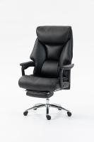 China Class4 80mm Gas Lift Heavy Duty Office Chair Adjustable Arms 350mm Chrome Metal Base for sale