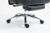 China Class4 80mm Gas Lift Heavy Duty Office Chair Adjustable Arms 350mm Chrome Metal Base for sale