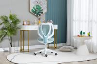 China Adjustable Height Kids Office Chair Ergonomic Lumbar Support Smooth Rolling Nylon Casters for Home Use for sale