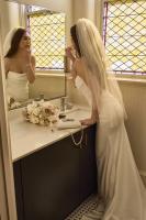 China Sexy Zipper Plus Size Strapless Draped Sheath Chapel Train Mermaid White Soft Satin Wedding Dress for sale