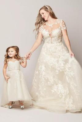China Luxurious Beaded  Shimmering Appliqued Illusion Cap Sleeves Court Train Zipper Ball Gown White Organza Wedding Dress for sale