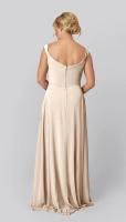 China Modern Off-the-shoulder Sweetheart Neckline A-line Split Slit Zipper Black Chiffon Mother Of The Bride Dress for sale