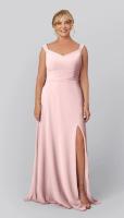 China Modern Off-the-shoulder Sweetheart Neckline A-line Split Slit Zipper Black Chiffon Mother Of The Bride Dress for sale