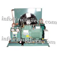 China 25HP semi-hermetic Refrigeration Condensing Units low temperature condenser Unit 6H-25.2-40P for sale