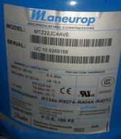 China 2HP MTZ22JC4BVE MTZ22-4VI 3 Phase Maneurop Piston Refrigeration Compressor Made in France for sale