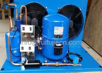 China Blue Color Water Cooled Condenser , Maneurop  Hermetic Compressor Condenser Unit  MT80/WN10H-MT160/WN15H for sale