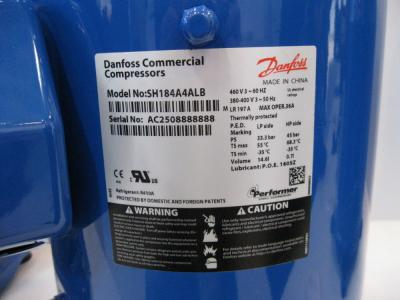 China 15HP R410A SH184A4ALB  Performer 8HP Scroll Compressor AC Power Blue Color for sale