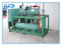 China Single Screw Type Compressor Refrigeration Condensing Units / Refrigerator Cooling Unit for sale