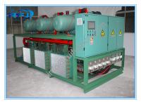 China High Temperature Air Cooled Condensing Unit For Blast Freezer , Three Screw Compressor Rack for sale
