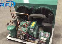 China Air Cooled 1 to 70HP Piston Refrigeration Condensing Unit R404A R22 R134a R507 for sale