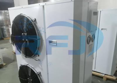 China Double Fan Box Unit Medium-High Temperature Refrogeration Condensing Unit R404A R22 for sale