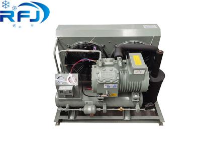 China Durable 3-5HP Low Temperature Open Semi-Enclosed Air-Cooled Condenser Unit for Industrial Cooling for sale