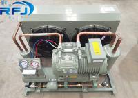 China 3-5HP Semi-Hermetic Air-Cooled Low-Temperature Condensing Unit Compact Size for sale