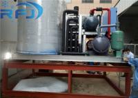 China 10 Tons Industrial Flake Ice Making Machine R22 / R404A Refrigerant New Condition for sale