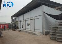 China Cold Storage Industrial Cold Room 30-45kg/m3 PU Foam Density Easy Installation for sale