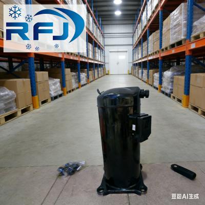 China Oil Less  AC Scroll Compressor ZR61KCE-TFD-522 For R407 Air Conditioning 5HP for sale
