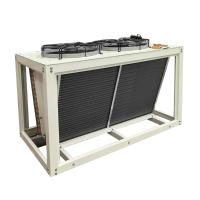 China FNV-180 V-Type Commercial Air Cooled Refrigeration AC Condenser on Roof for sale