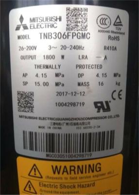 China Stainless Steel Airconditinal Mitsubishi KH122 AC Rotary Compressor for sale