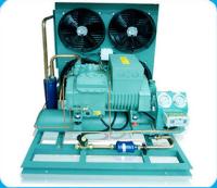 China 25HP semi-hermetic Refrigeration Condensing Units low temperature condenser Unit 6H-25.2-40P for sale