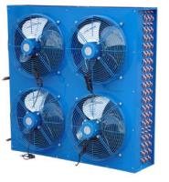 China 5HP big double fans freezer  air cooled condenser in refrigeration FNF-10.2/50 for sale