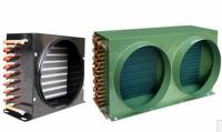 China 3HP 2 fans Air Cooled Condenser , freezer Refrigeration condenser FNF-7.2/26 for condensing unit for sale