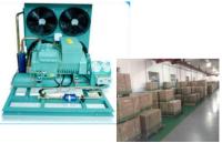 China Semi-hermetic 50HP R404a condenser Unit 6FE-50Y-40P for freeze room for sale