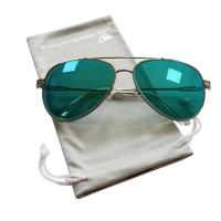 China OEM ODM Microfiber Glasses Pouch 15X20cm With Hot Transfer Printing for sale