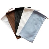 China OEM ODM Microfiber Glasses Pouch 15X20cm With Hot Transfer Printing for sale