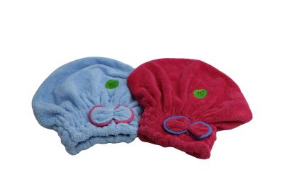 China OEM ODM Microfiber Hair Drying Towel Quickly Absorb Spills for sale