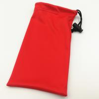 China Customized Microfiber Glasses Bag 160-230gsm For Eyewear Protection for sale