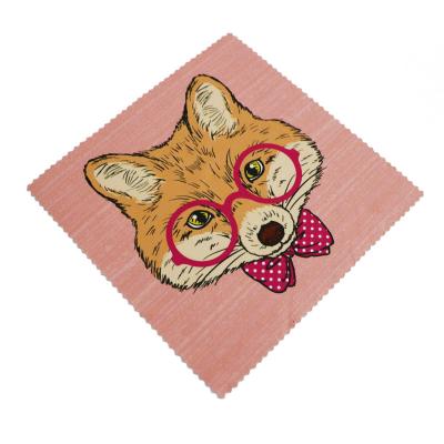 China High Durability Microfiber Phone Cloth Cellphone Wipe Fabric For Cleaning for sale